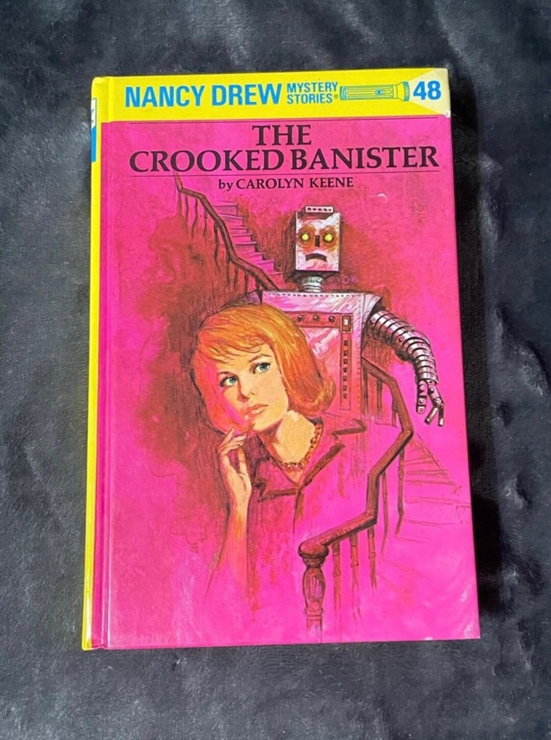 Vintage Nancy Drew Hardcover Book ~ #48 the Crooked Banister Mystery ...