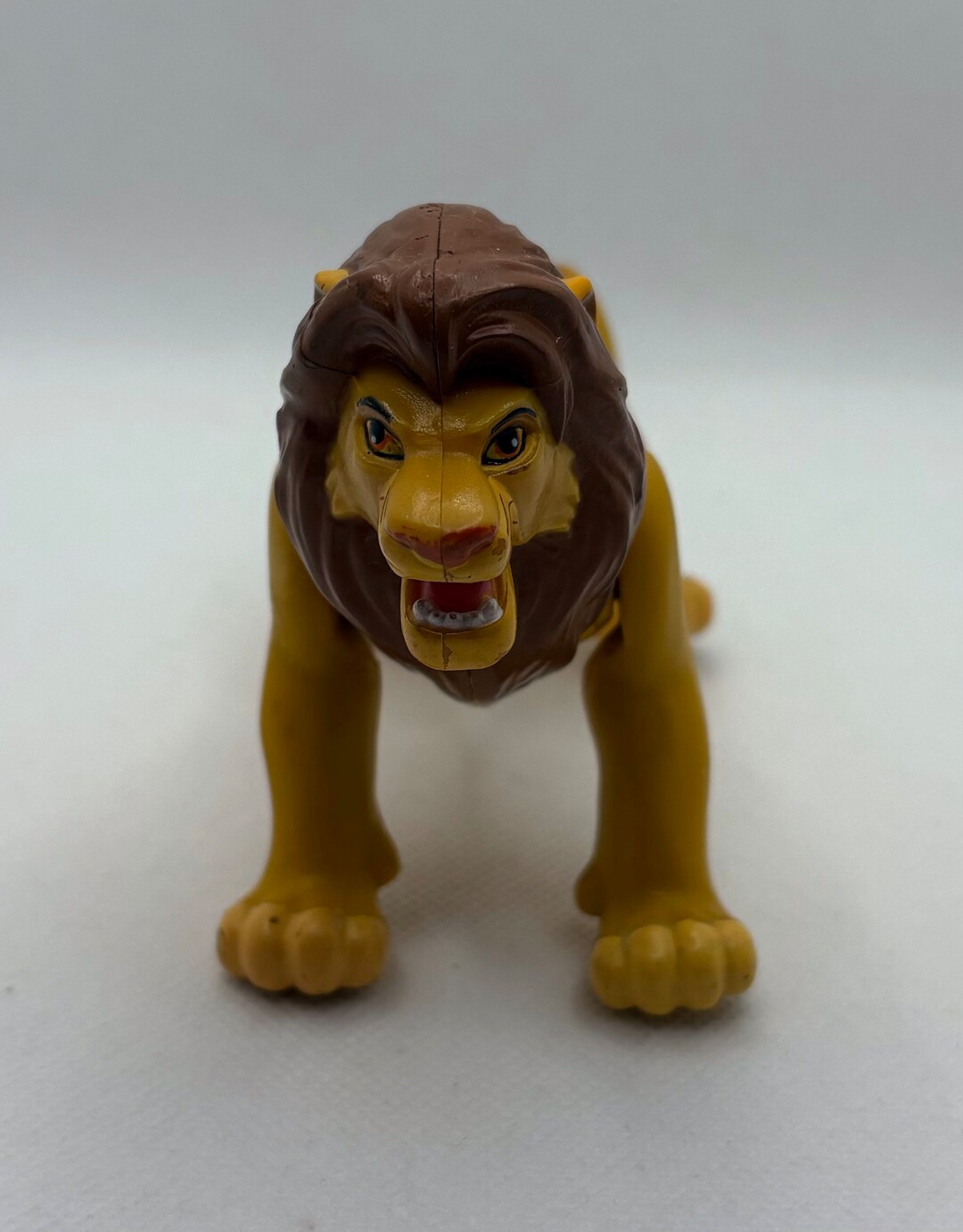 Vintage Disney the Lion King Fighting Action Figure Simba Mattel 1994 ...