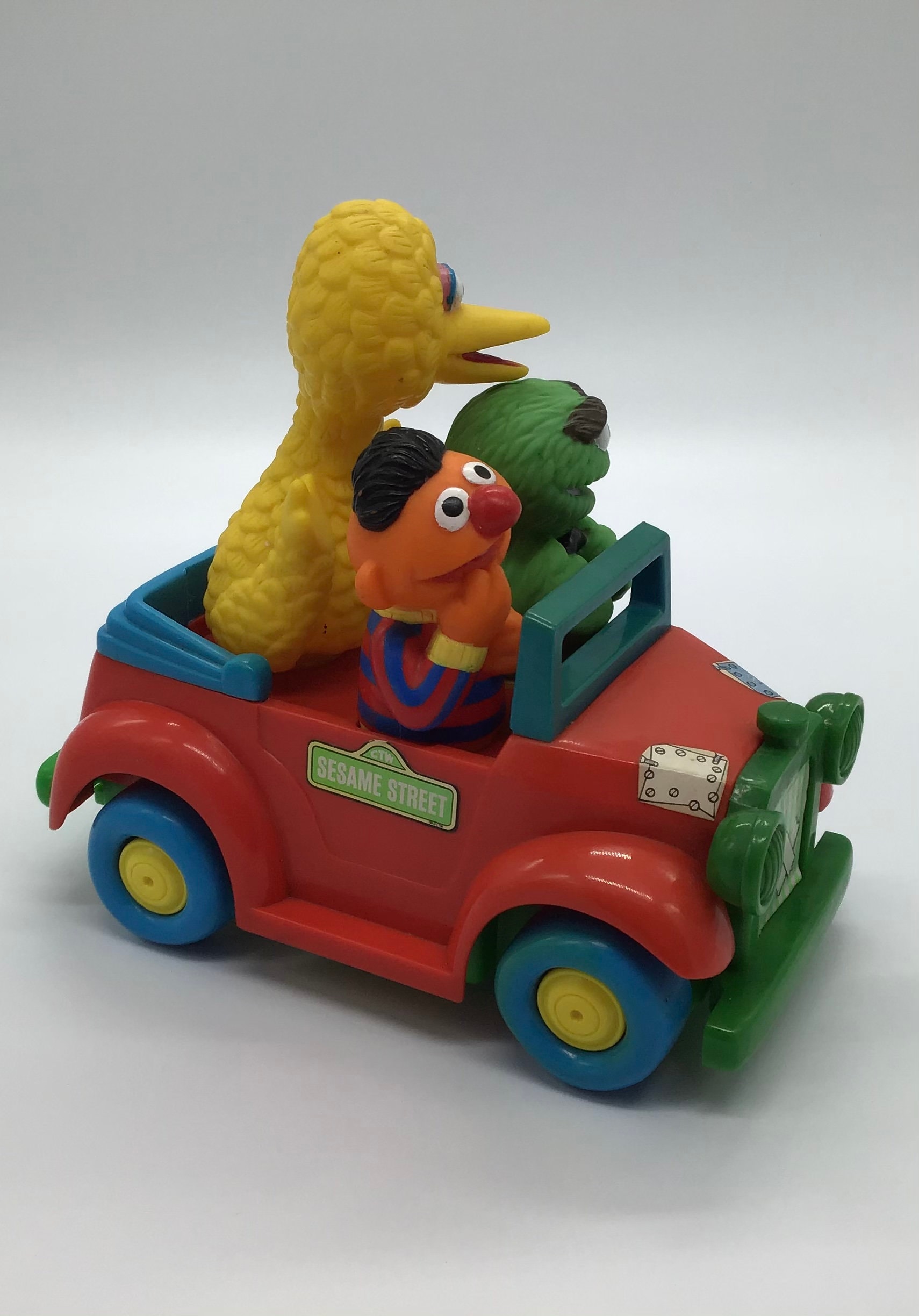 Vintage Sesame Street Wind up Toy Car Illco Toy Jim Henson | Etsy