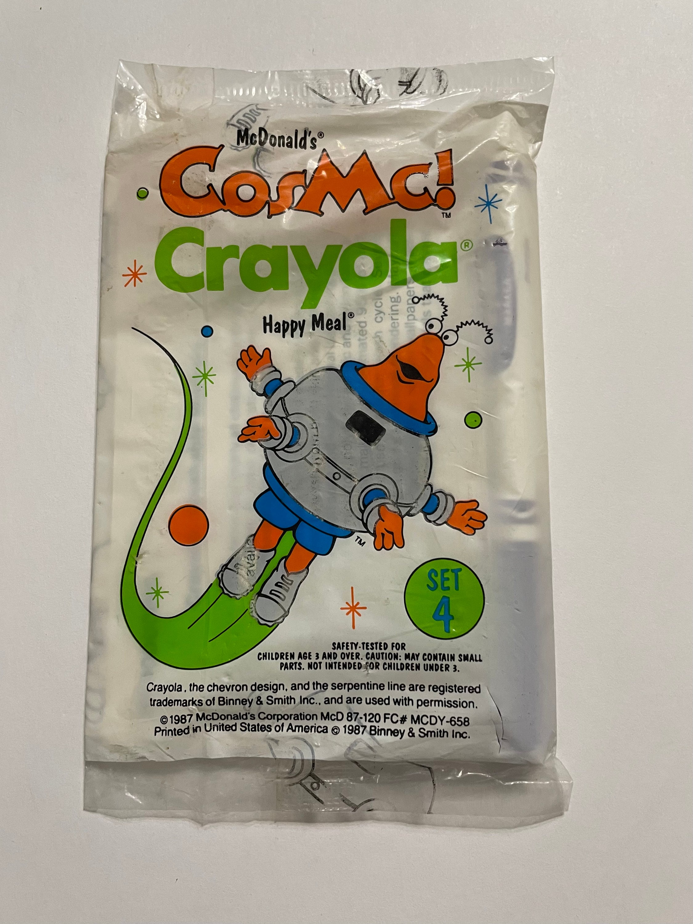 Vintage Mcdonald’s Cosmic Crayola and Markers 70’s and 80’s ~ You ...
