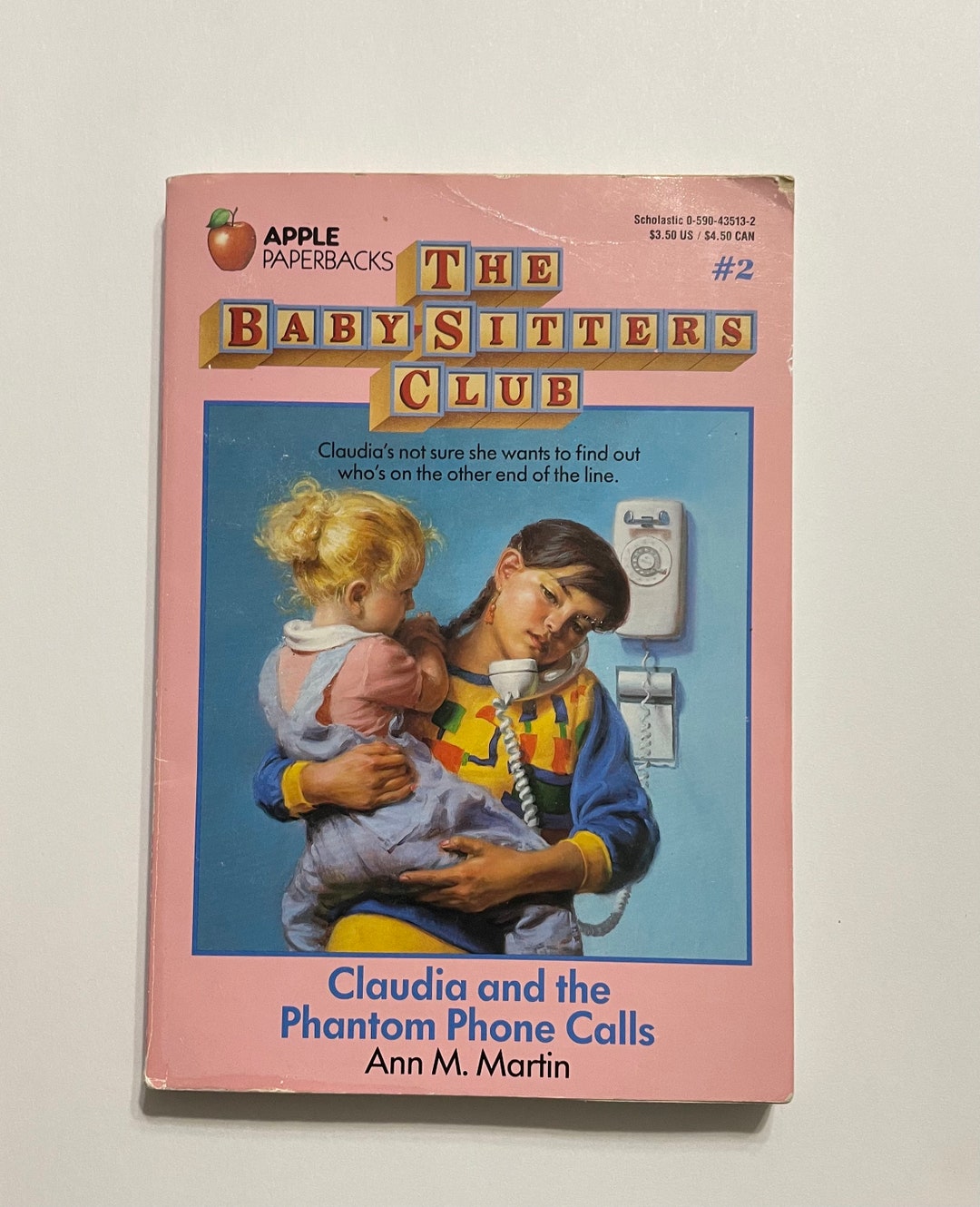 Vintage the Babysitters Club Book Claudia and the Phantom Phone Calls ...