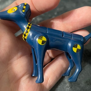 Vintage the Crash Dummies Action Figure Hubcat Cat & Bumper Dog Plastic ...