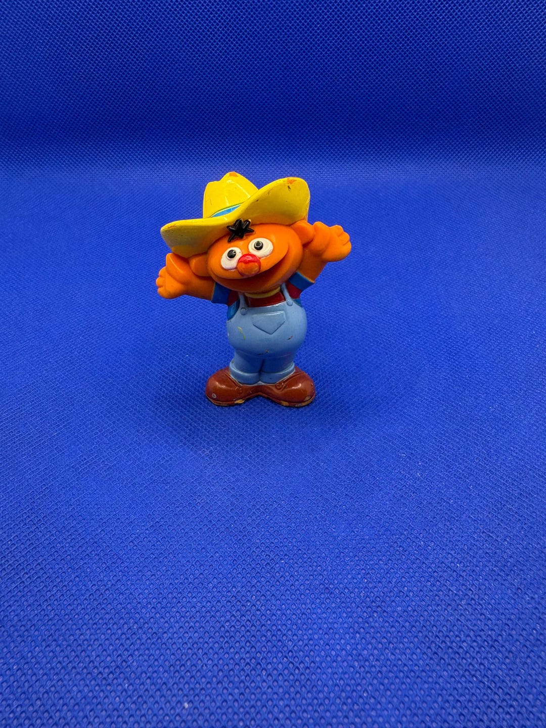 Sesame Street Farmer Ernie PVC Figure Toy - Etsy