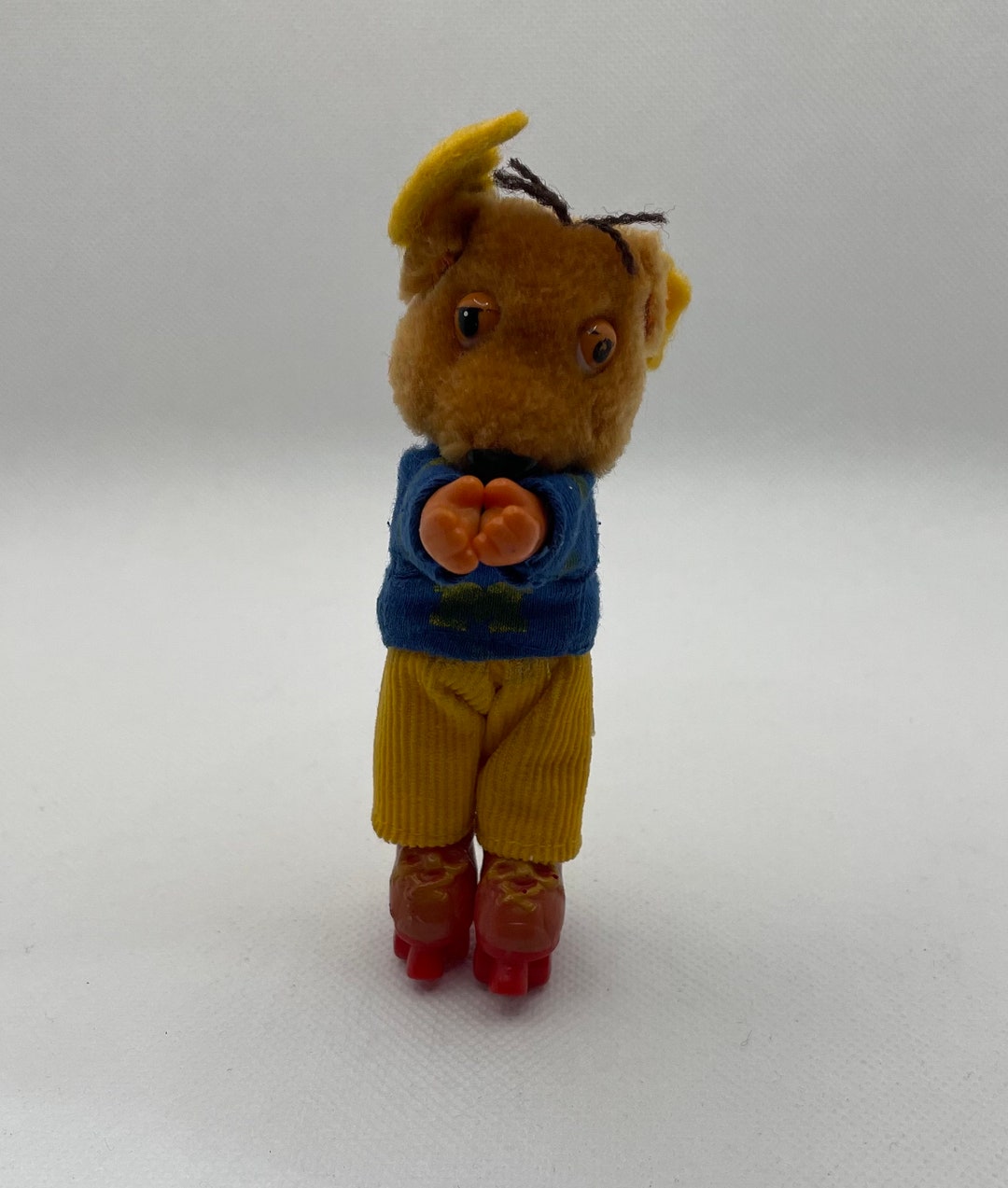 Vintage Get Along Gang Montgomery Moose With Roller Skates Clip on 1984 ...