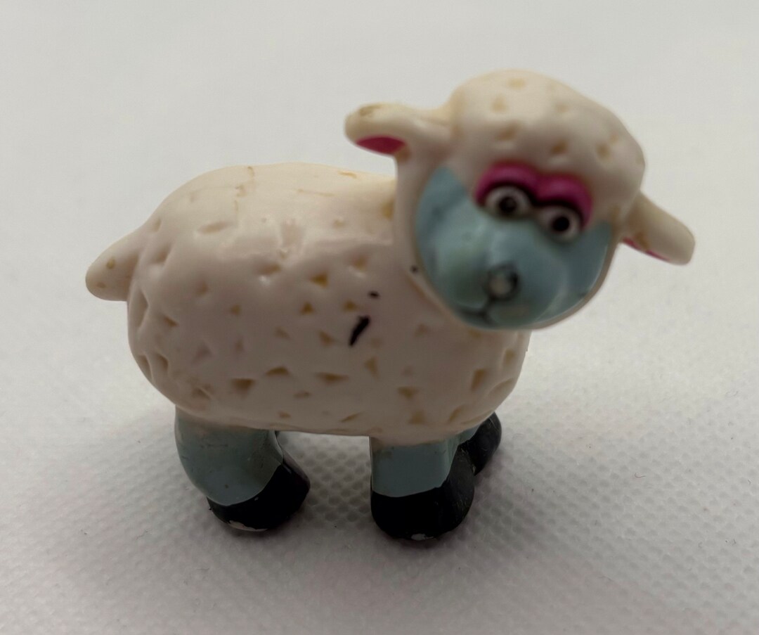 Vintage Sesame Street Sheep PVC Figure Cake Topper - Etsy