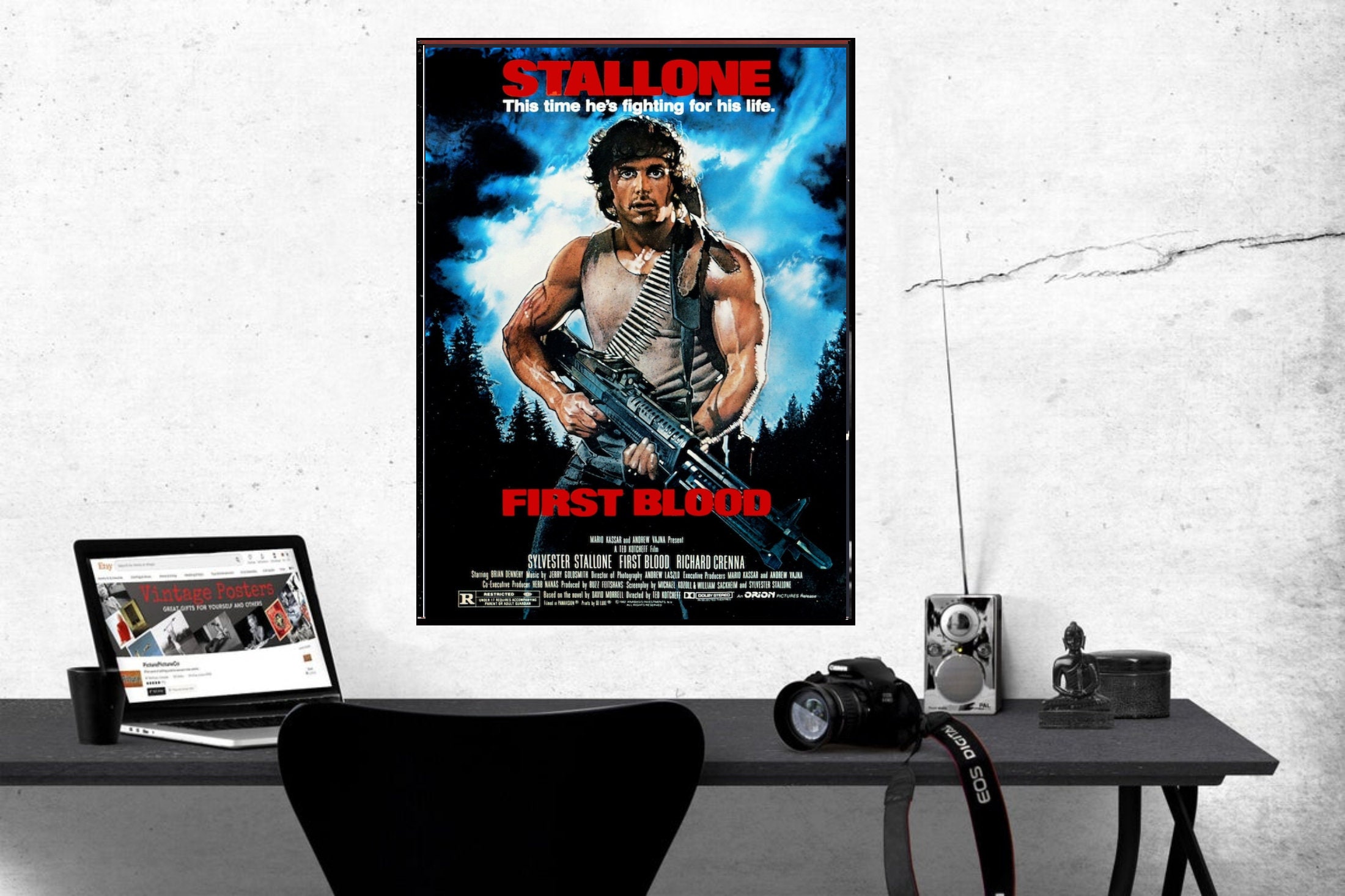 Rambo First Blood Movie Poster