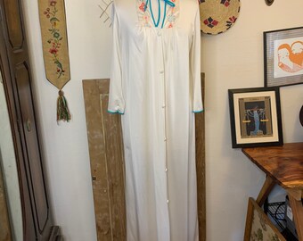 Button Front Robe - Etsy