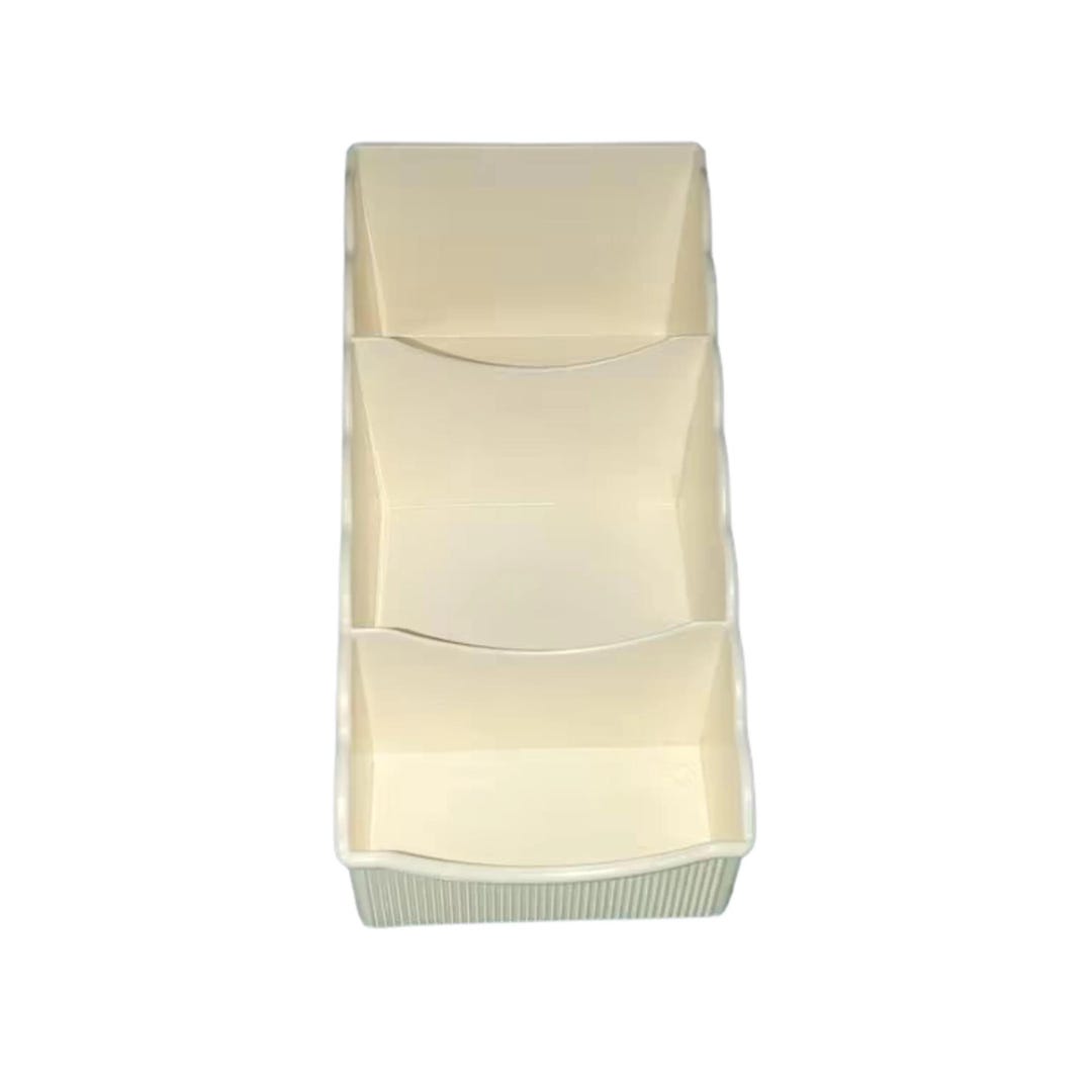 Tupperware Organizer Box - 3 Tier Spice Packet Holder, Scallop Edge ...