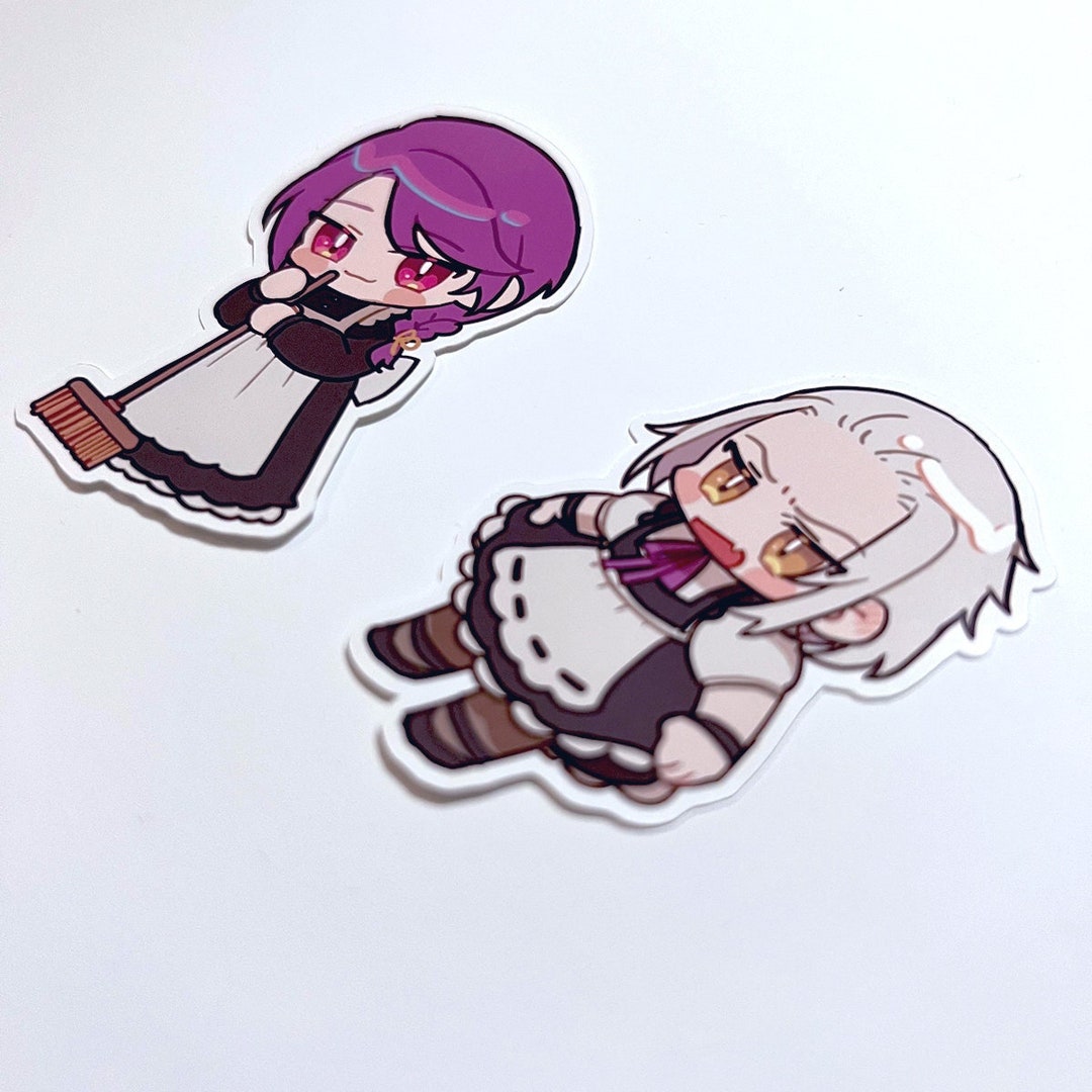 FFXIV: Hythlodaeus and Hades Maid Sticker - Etsy