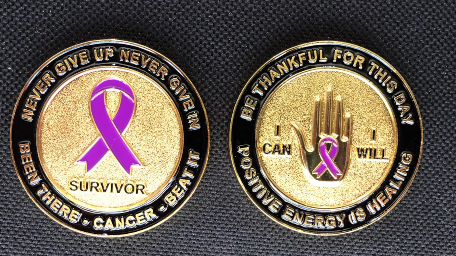 Cancer Survivor Challenge Coin - Etsy