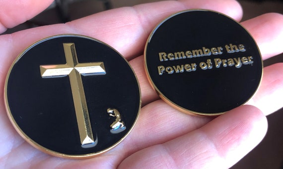 Power of Prayer Challenge Coin | Etsy
