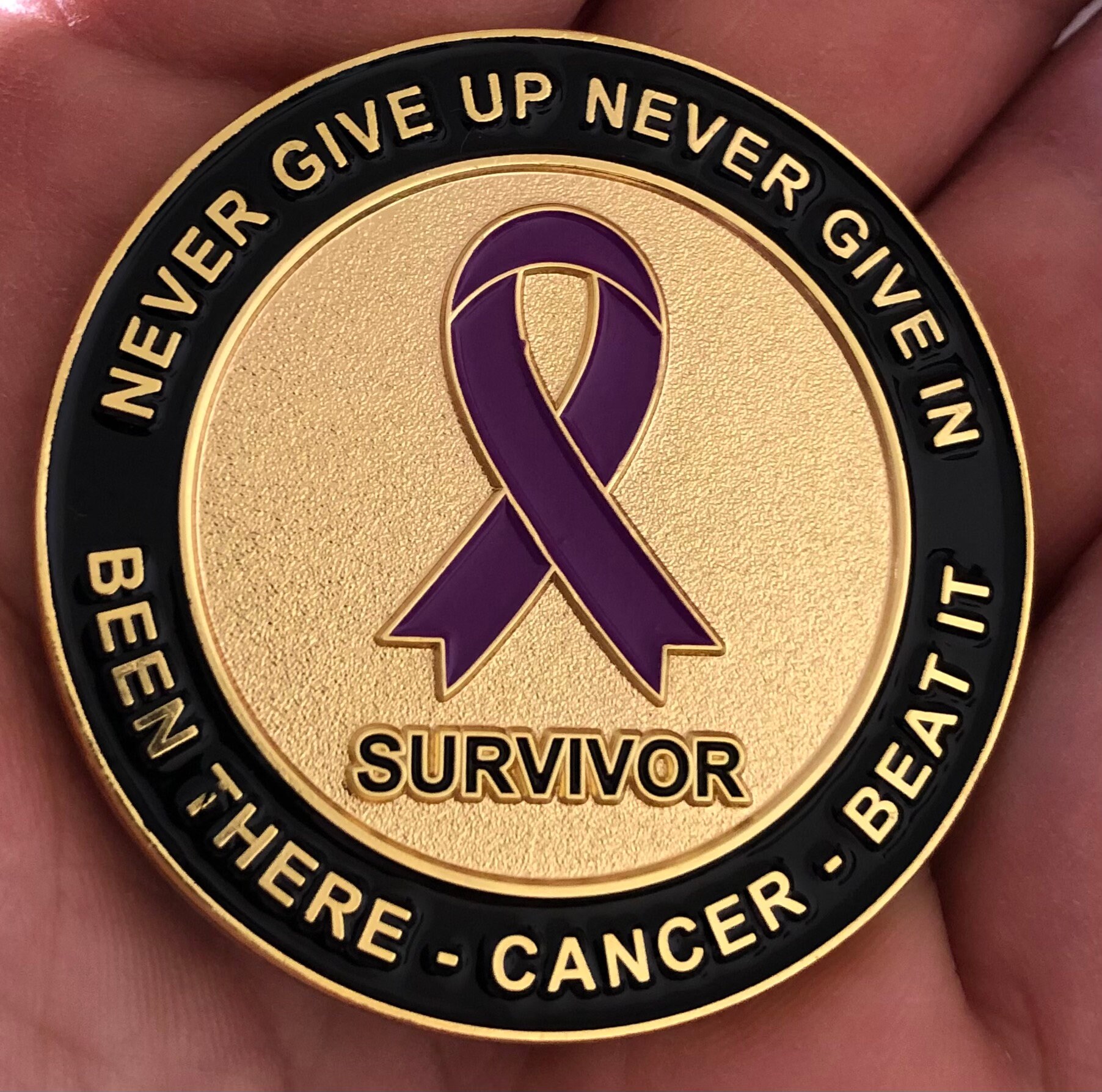 Cancer Survivor Challenge Coin - Etsy