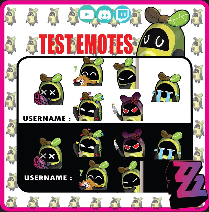 Emote Zenless Zone Zero | Twitch | Discord | Youtube | Streaming ...