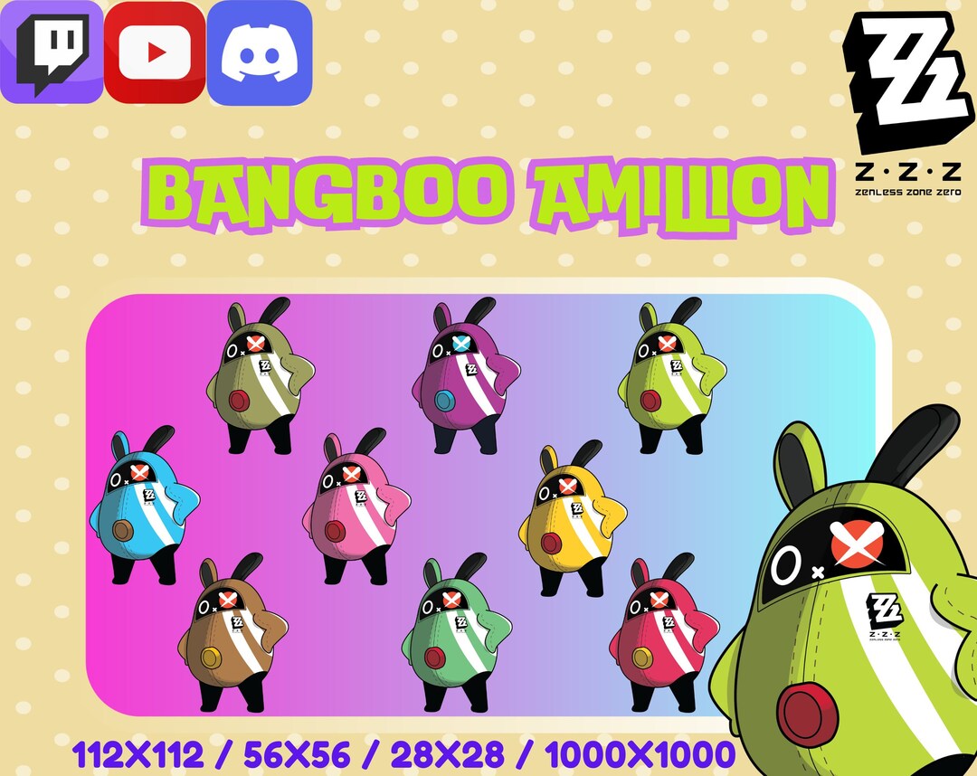 Emote Zenless Zone Zero | Twitch | Discord | Youtube | Streaming ...