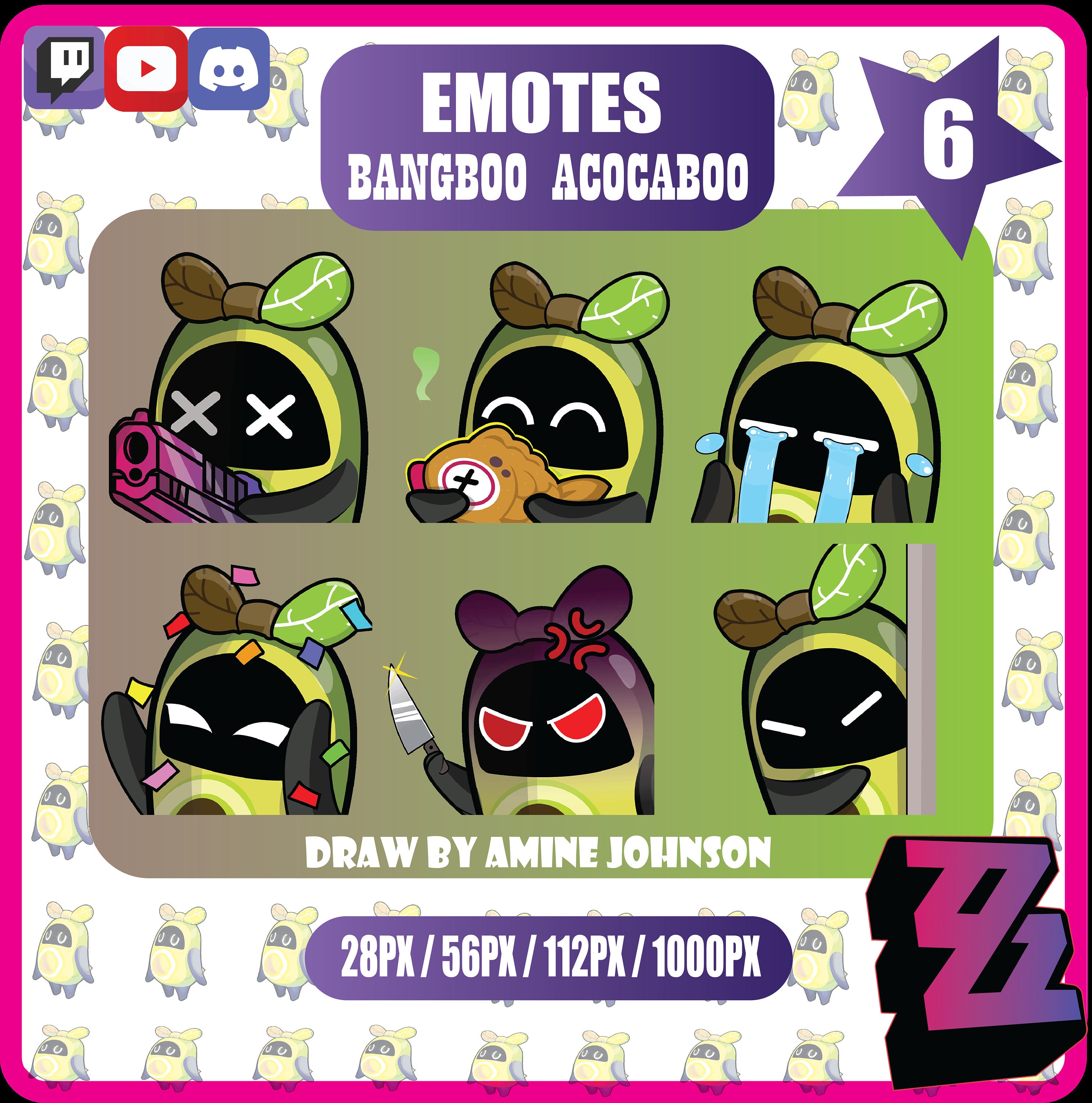 Emote Zenless Zone Zero | Twitch | Discord | Youtube | Streaming ...