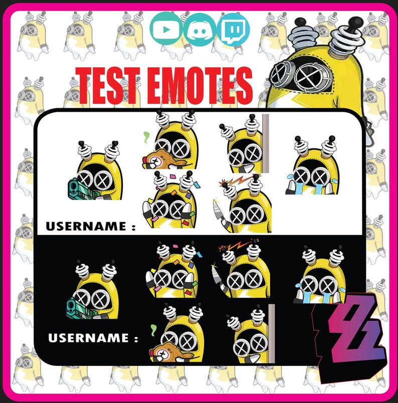 Emote Zenless Zone Zero | Twitch | Discord | Youtube | Streaming ...