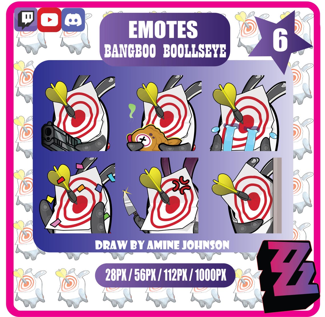 Emote Zenless Zone Zero | Twitch | Discord | Youtube | Streaming ...