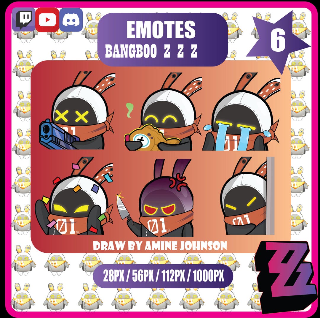 Emote Zenless Zone Zero | Twitch | Discord | Youtube | Streaming ...