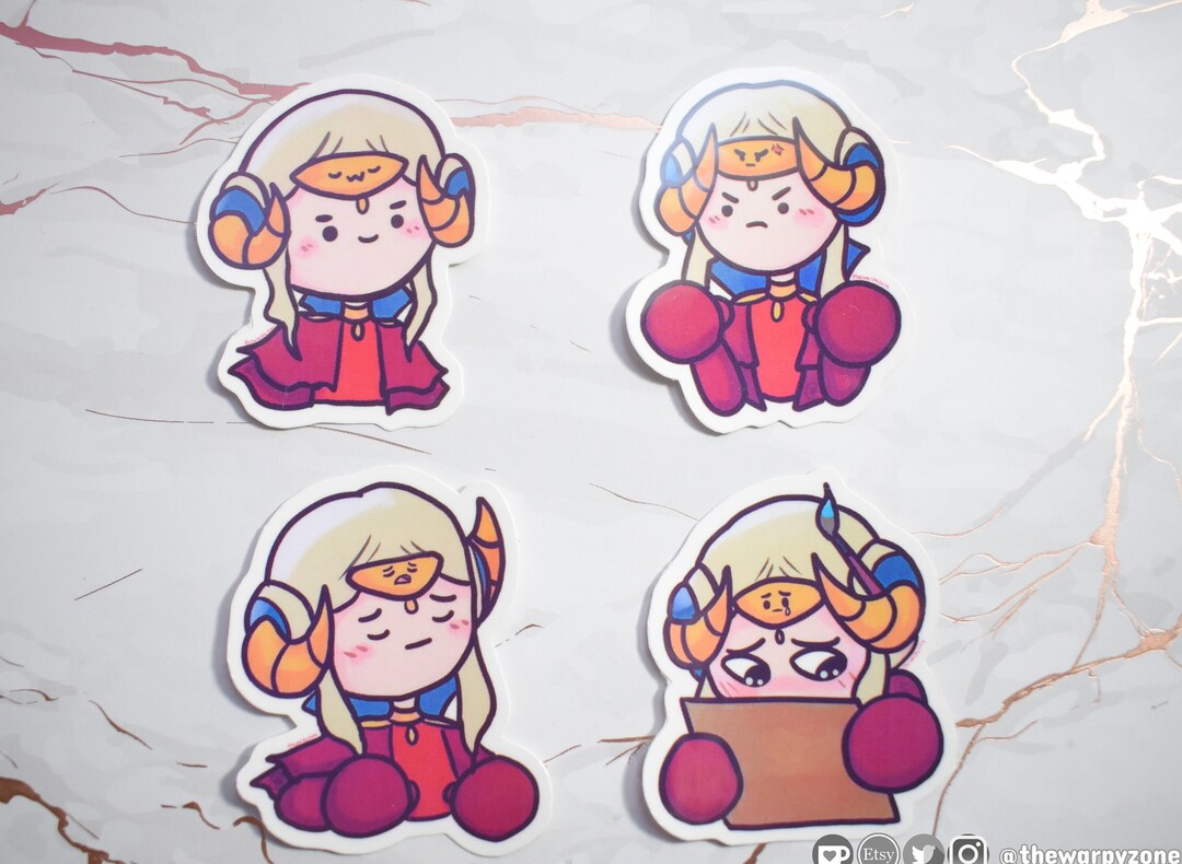 Edelgard Emoji Sticker Pack - Etsy