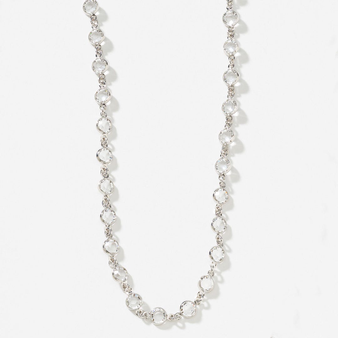 Touchstone Crystal by Swarovski Chanelle Necklace, Crystal. NEW IN BOX ...