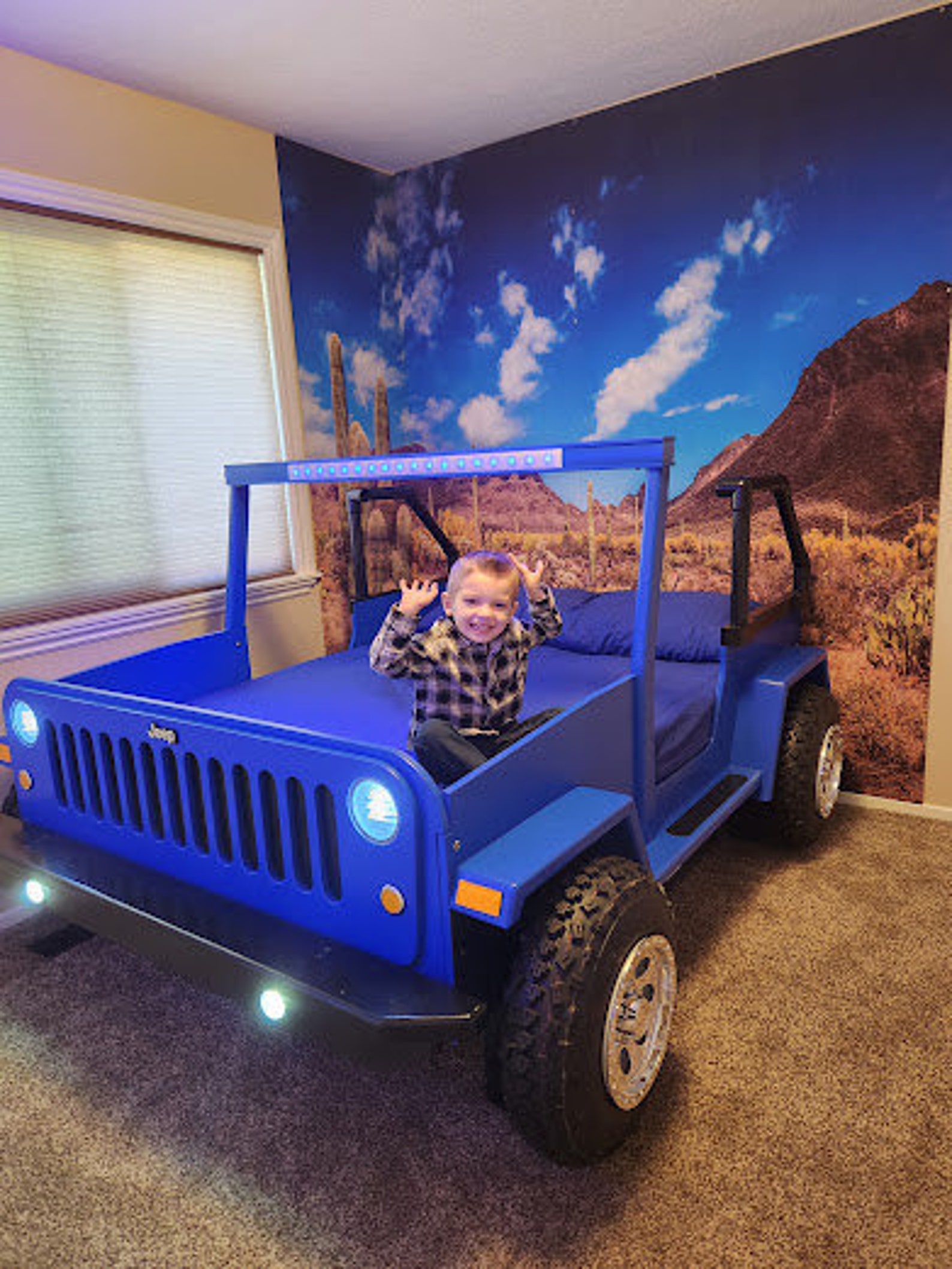 Jeep-inspired Child's Novelty Twin Bed Plans - Etsy