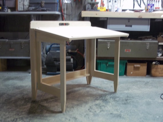Folding Collapsible Desk Easy Storage Wood Working Plan - Etsy Australia