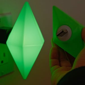 Sims Plumbob USB Night Light: 3D Printed Gamer Decor - Etsy