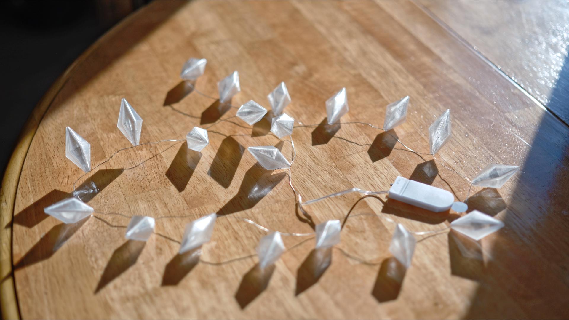 Sims Plumbob String Lights, Battery or USB Powered LED, Diamond Gem ...