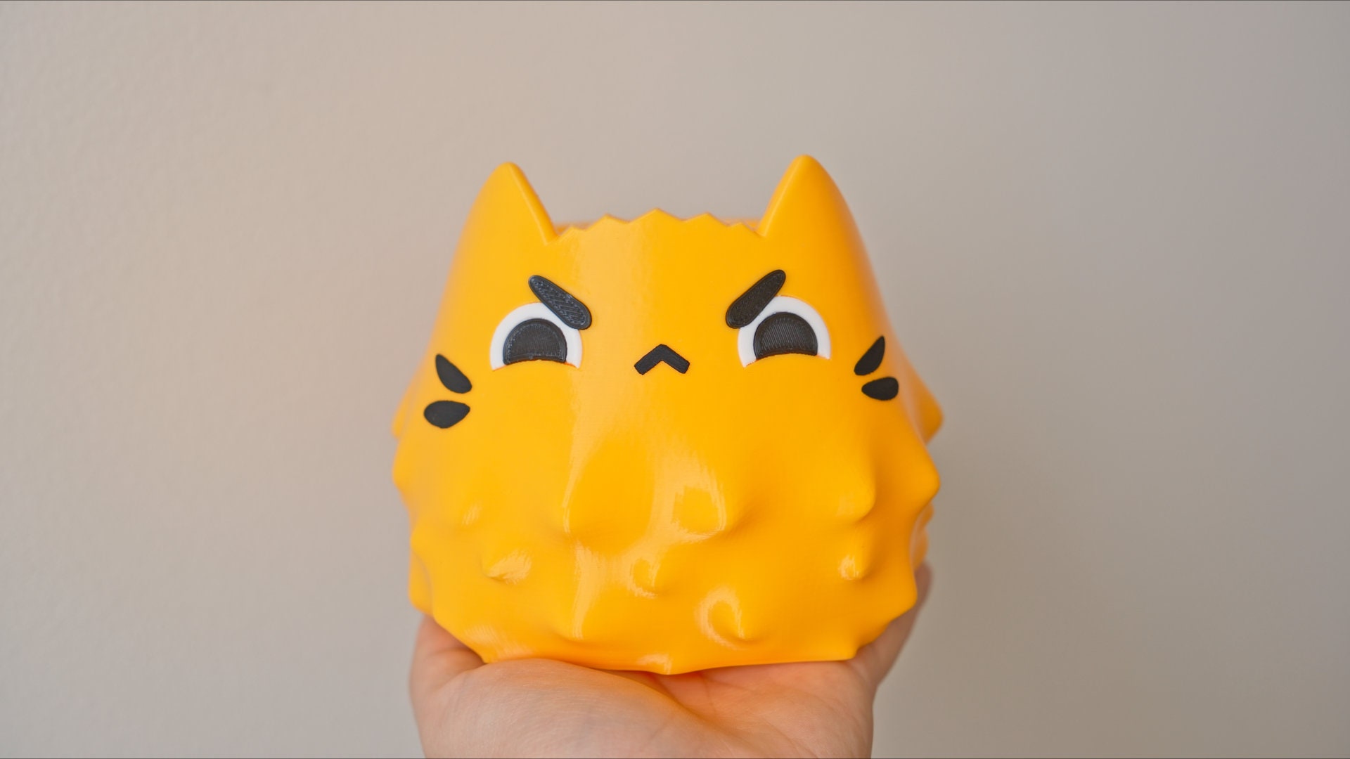 Angry Cat Planter: Grumpy Kitty Pen Holder, PLA 3D Printed Decor - Etsy