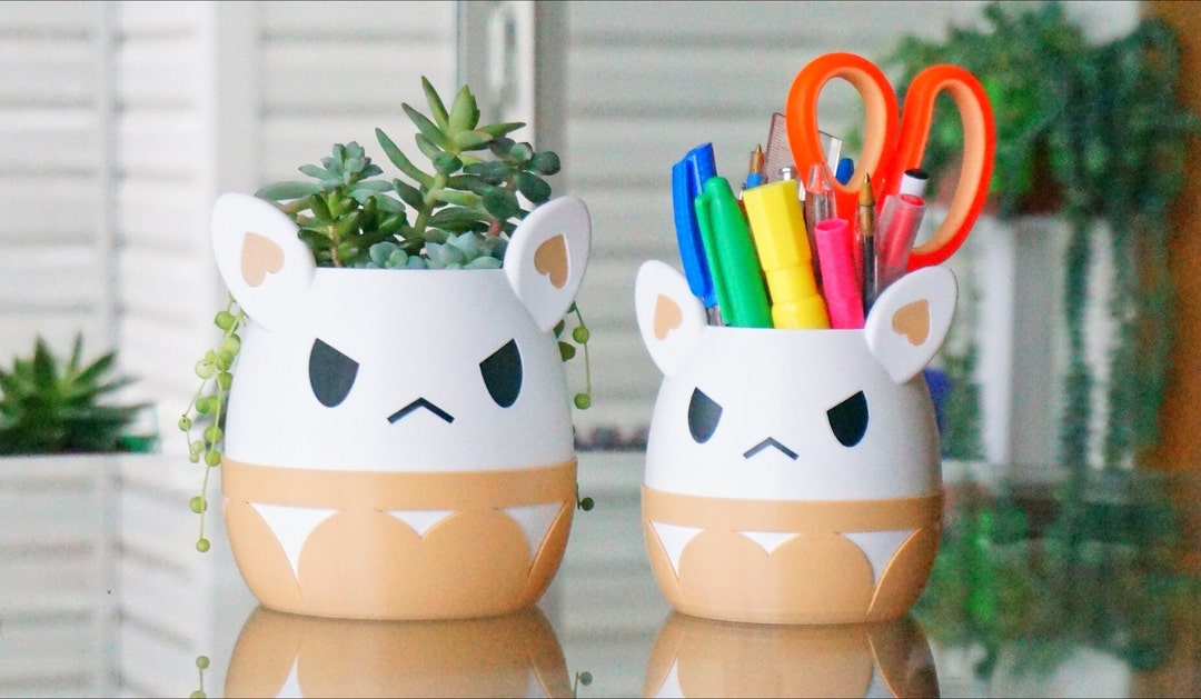 Genshin Impact Klee Bomb Planter / Pen Pencil Holder, Genshin Bunny ...