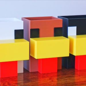 Minecraft Chicken Planter / Pencil Pen Holder, Minecraft Mojang Bird ...