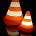 Traffic Cone Night Light, Pylon Light-up LED Office/game Room Decor ...