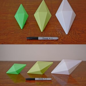 Sims Plumbob Hanging Light: Mood Decoration, RGB Nightlight - Etsy