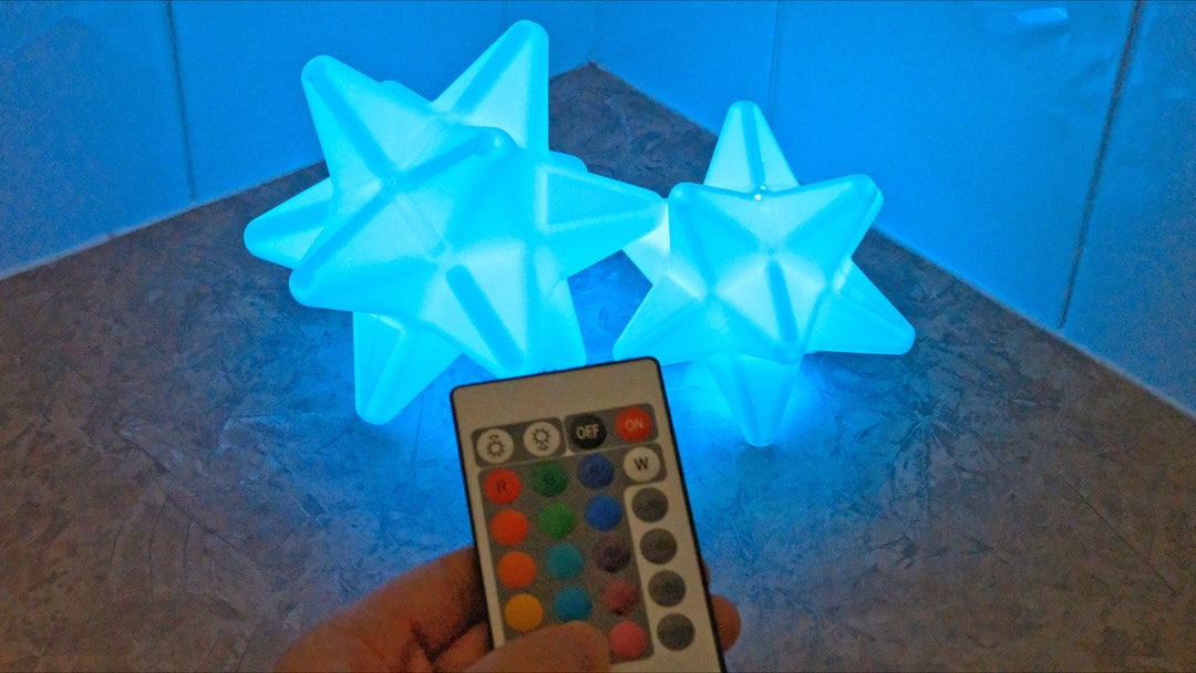 Remote Controlled Star Fragment LED Light, Color-changing Animal ...