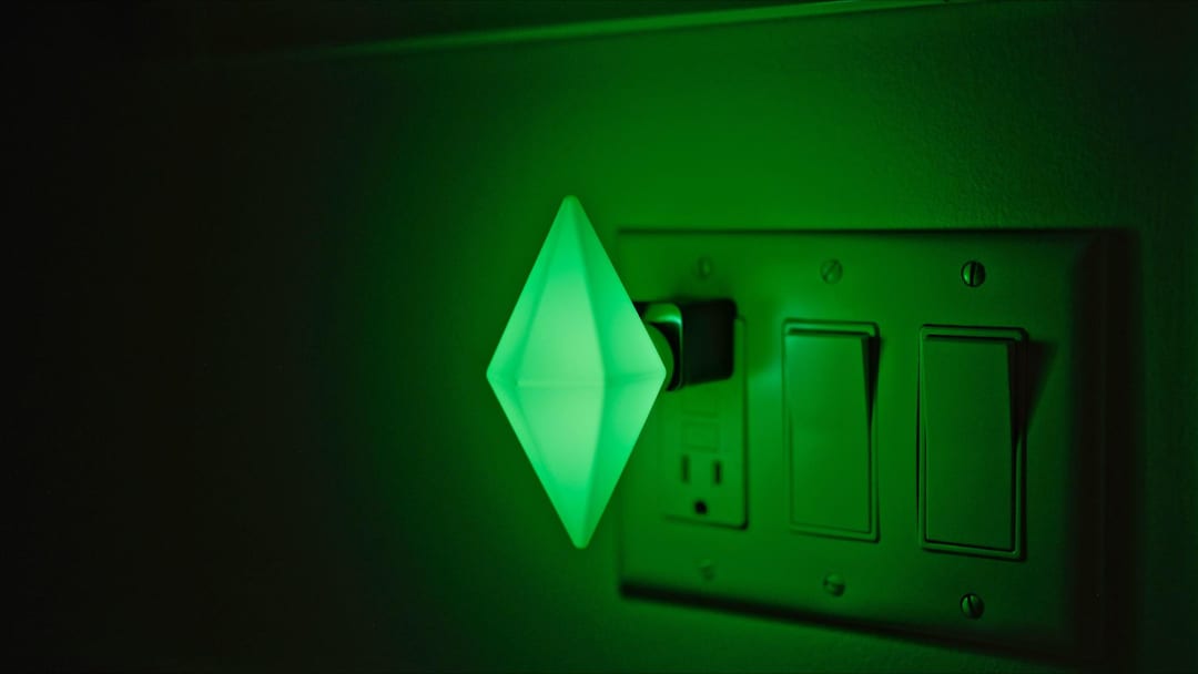 Sims Plumbob USB Night Light: 3D Printed Gamer Decor - Etsy