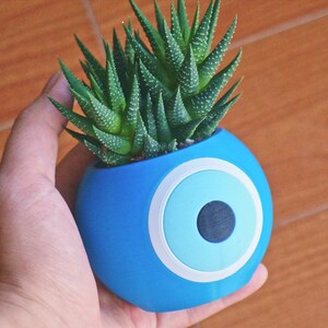 Evil Eye Amulet Succulent Planter, Decorative Eyeball Planter Pot ...