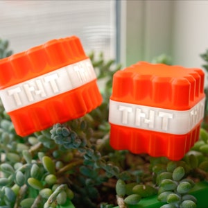 Minecraft TNT LED Light, Pocket Fidget Party Goodie Night Light, Office ...