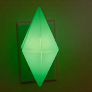 Sims Plumbob USB Night Light: 3D Printed Gamer Decor - Etsy
