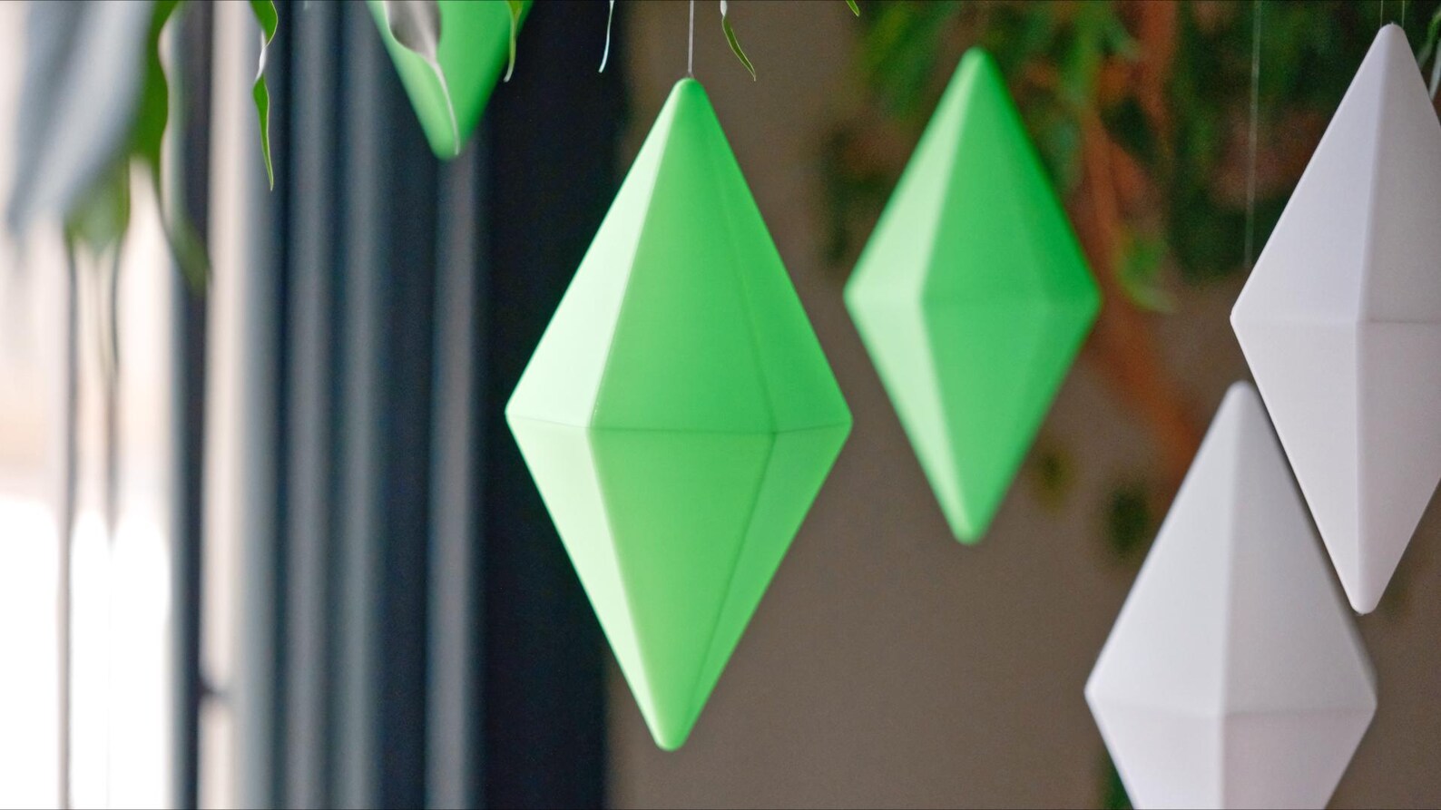 Sims Plumbob Hanging Light: Mood Decoration, RGB Nightlight - Etsy