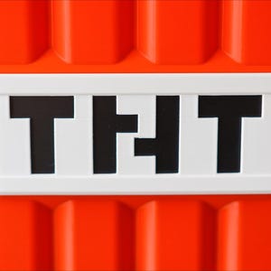 Minecraft TNT Tissue Box Cover, Game Room Office Decor, Square Facial ...