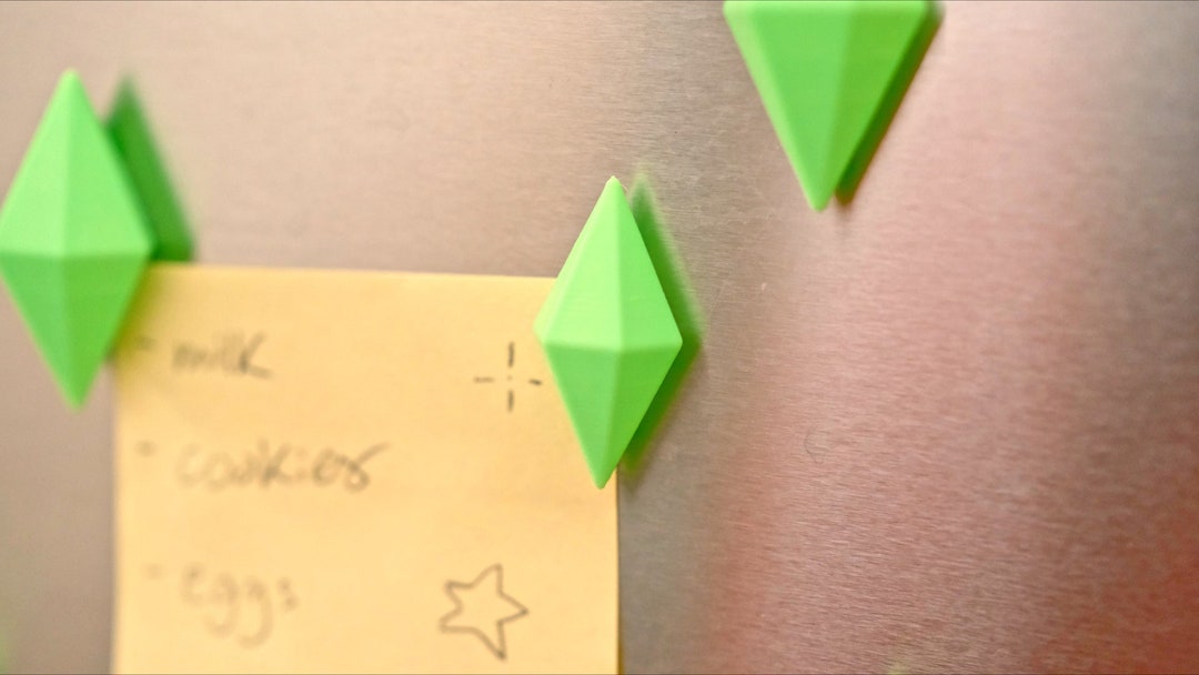 Sims Plumbob Magnet: Gamer Kitchen Fridge Decor - Etsy