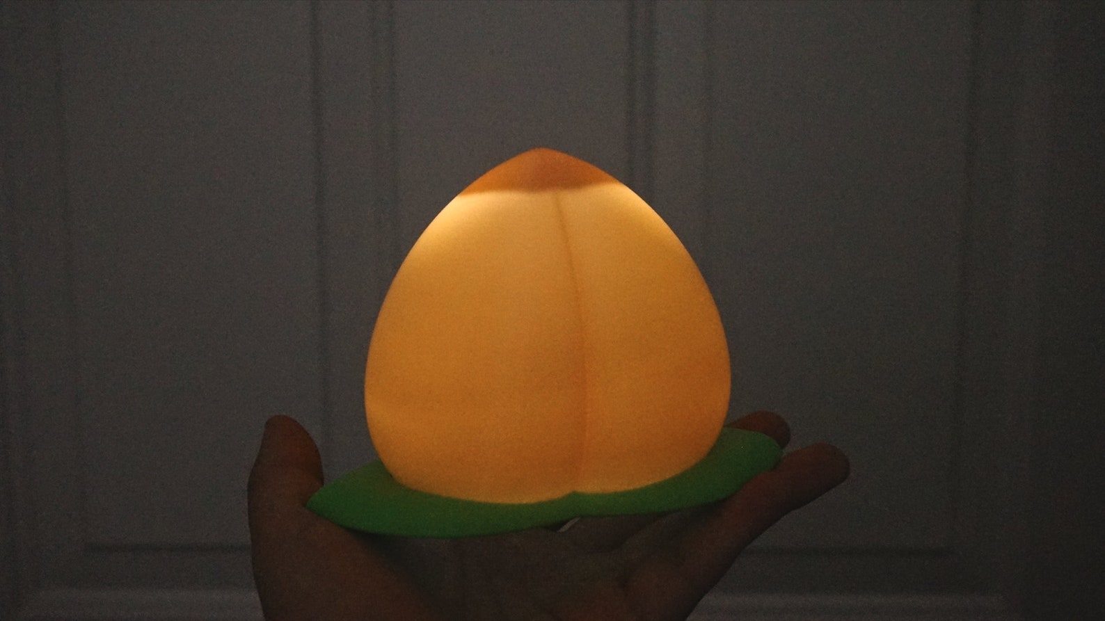 Peach Night Light Fruit Lantern Peaches Desktop LED Light - Etsy UK