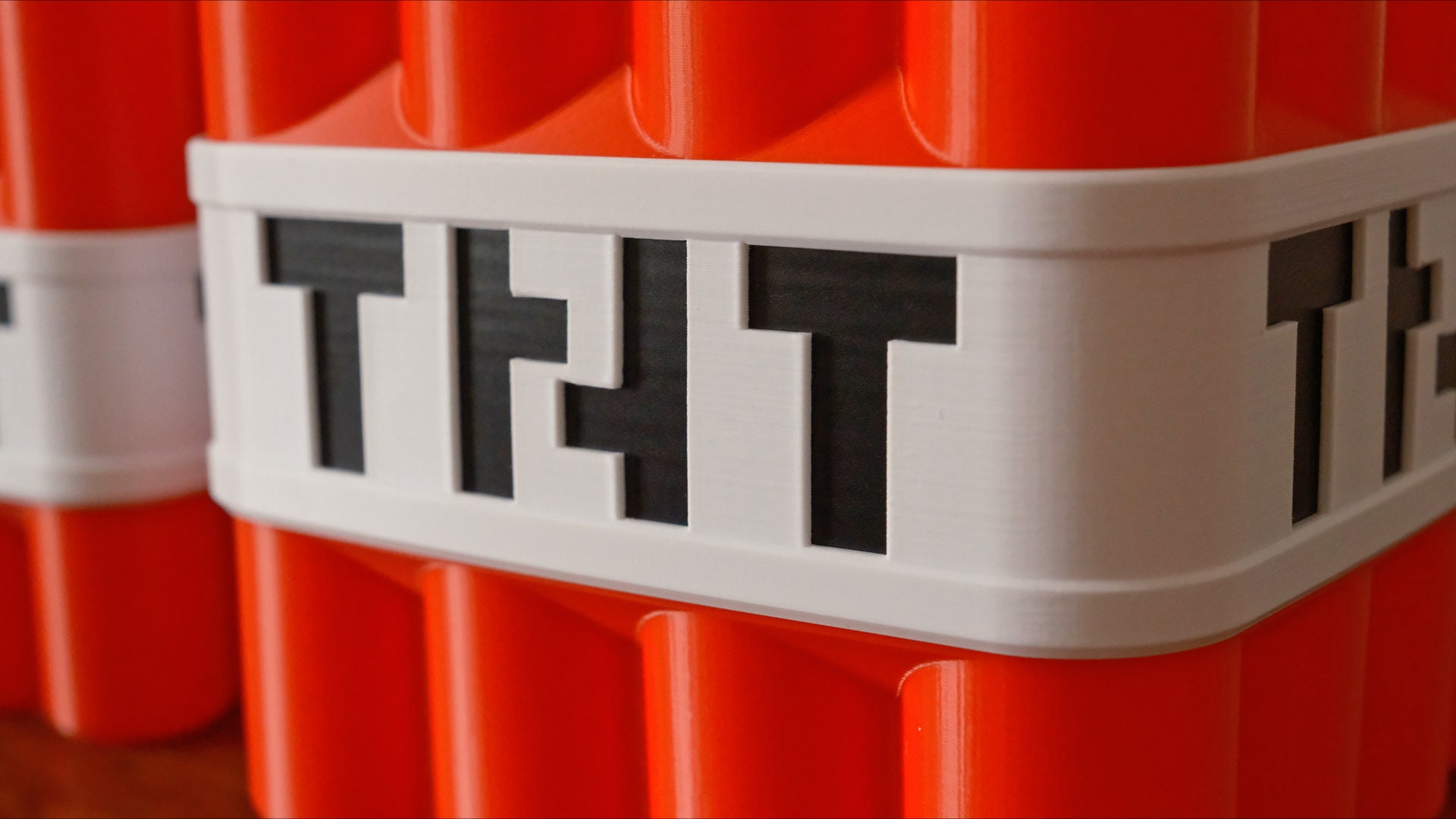 Minecraft TNT Block Planter or Pen Pencil Holder, Succulent Plant Pot ...
