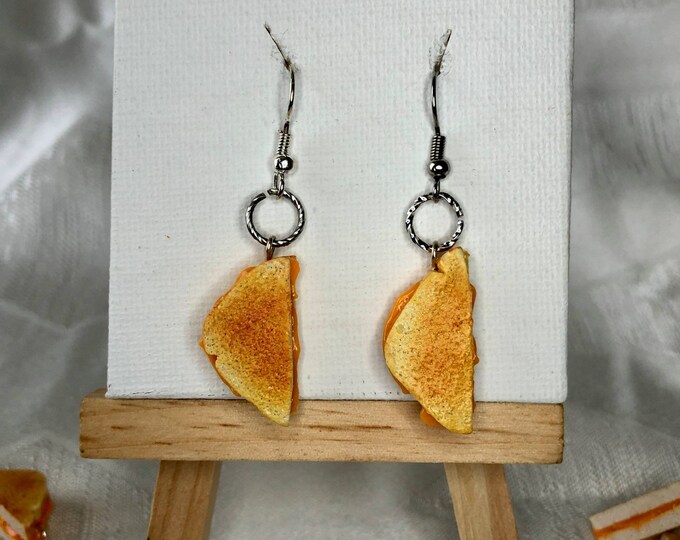 Grilled Cheese Earrings Miniature Food Jewelry and - Etsy