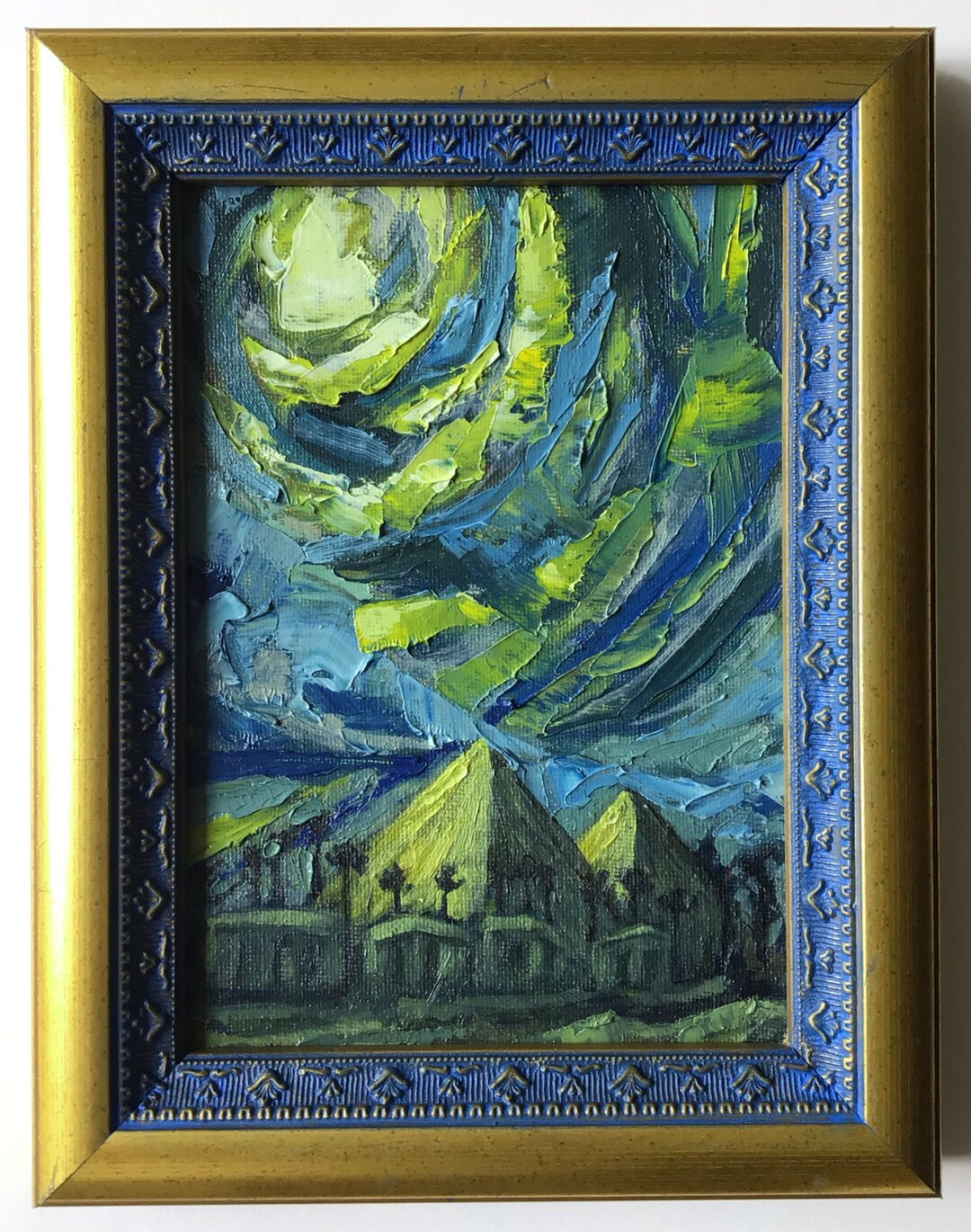 Dreams of Pharaoh Modern Dreams of an Ancient Past Original Oil ...