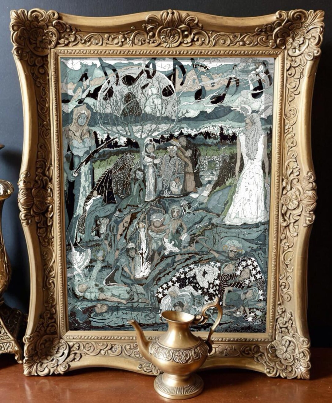 The Euphonious Crowning of Lady K – 22" X 28" Poster Print - Etsy