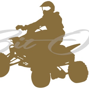 Dirt Life Quad Four Wheeler ATV Sticker All Terrain Vehicle - Etsy