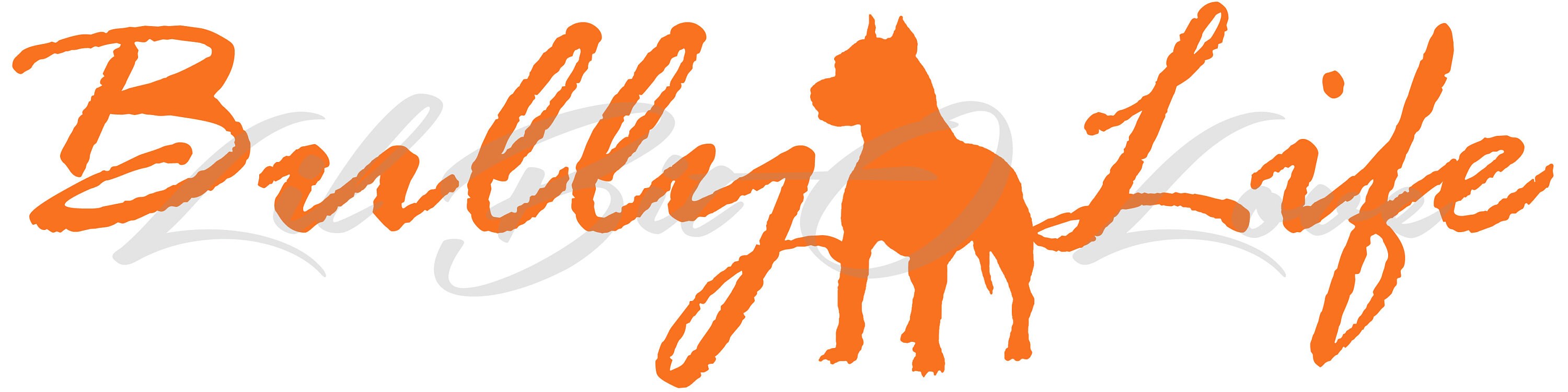 Bully Life Vinyl Decal Sticker Pit Bull Script Dog | Etsy