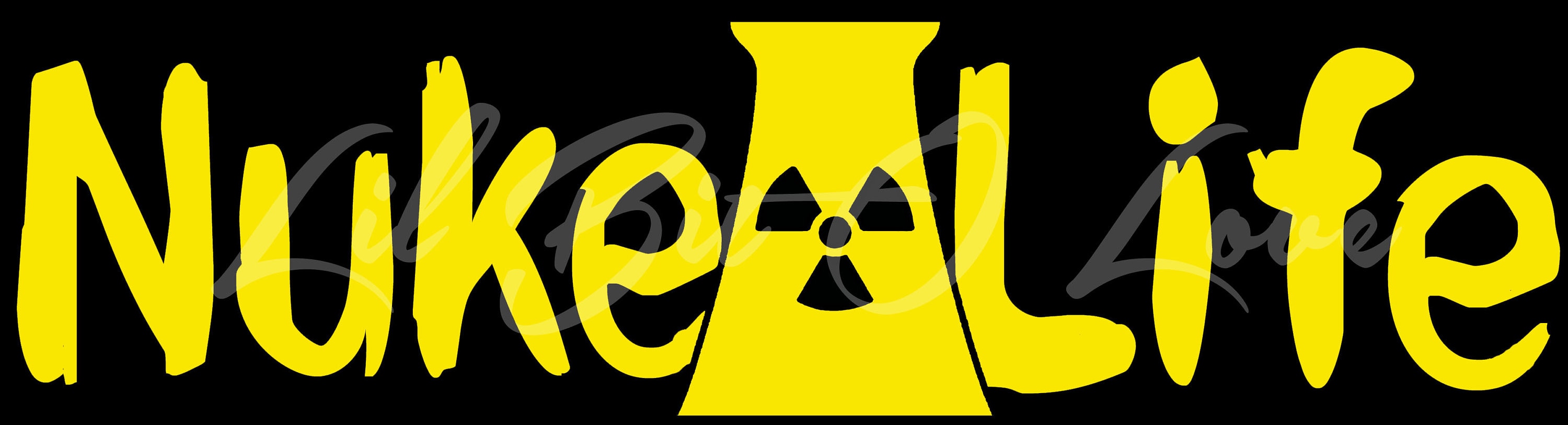 Nuke Life Cooling Stack Vinyl Decal Nuclear Sticker Power Plant ...