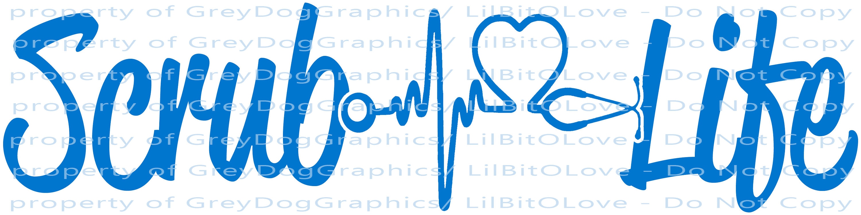 Scrub Life Vinyl Decal Sticker Stethoscope Nursing Medical - Etsy.de